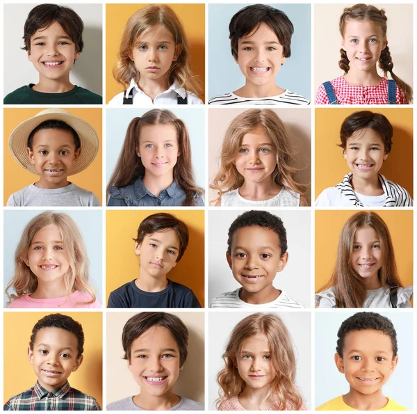 Kids photo collage Stock Photos, Royalty Free Kids photo collage Images ...