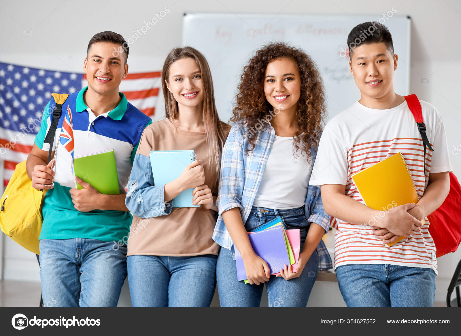 Young Students Language School Stock Photo by ©serezniy 354627562