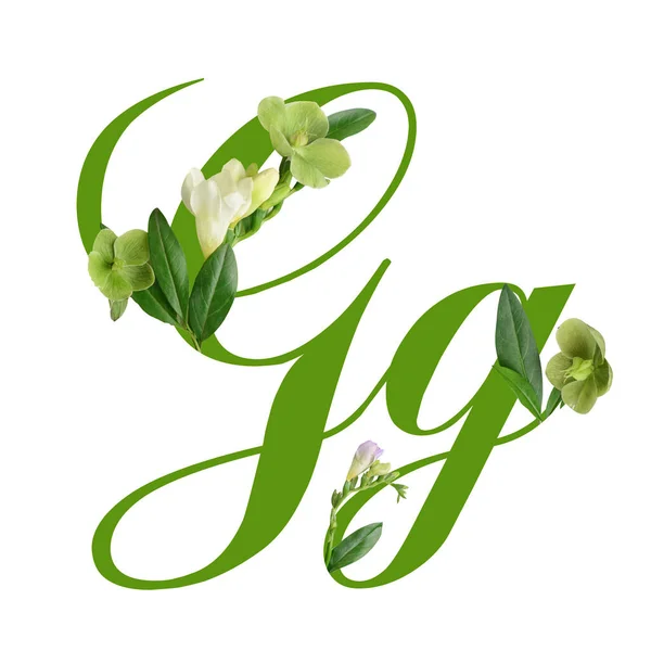 The letter g flowers Stock Photos, Royalty Free The letter g flowers ...