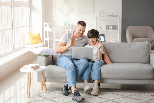 Family video chatting at home - Stock Image - Everypixel