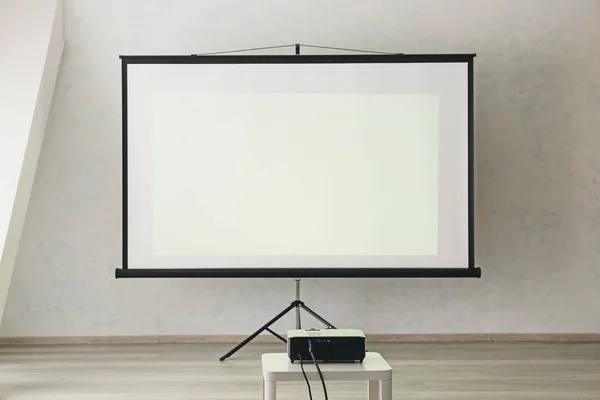 Table projector screen Stock Photos, Royalty Free Table projector ...