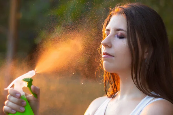 Female spraying Stock Photos, Royalty Free Female spraying Images ...