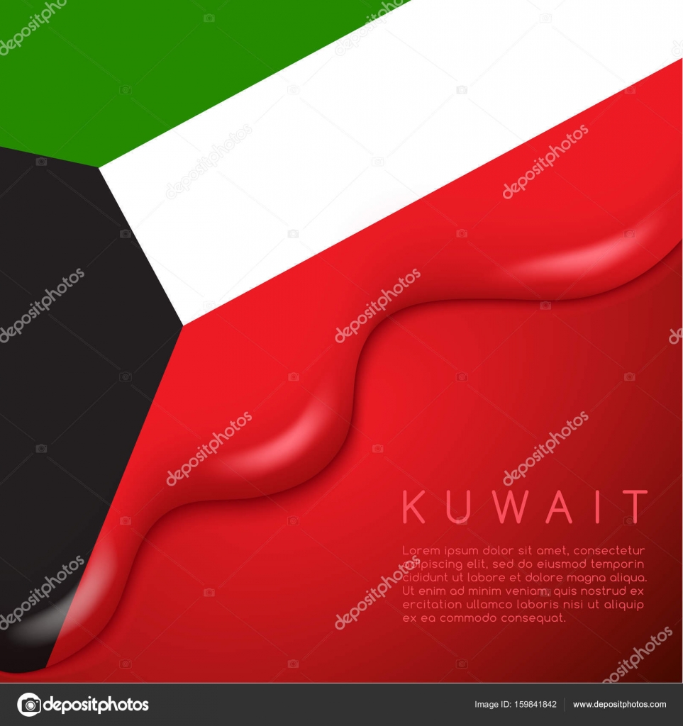 Design of kuwait Flag Stock Vector Image by ©daraon #159841842