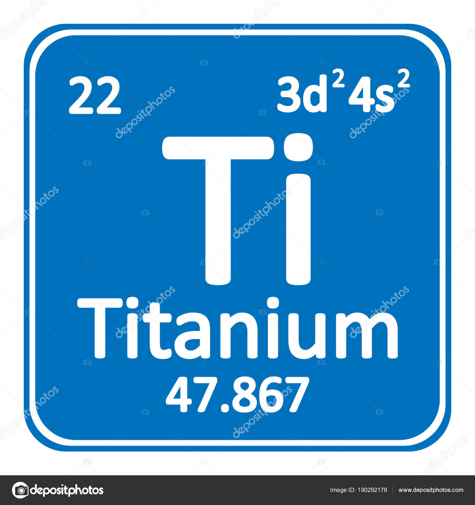 Titanium Element Symbol