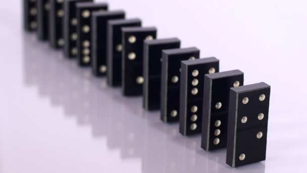 Line of dominoes falling Stock Photo by ©Krisdog 6578681