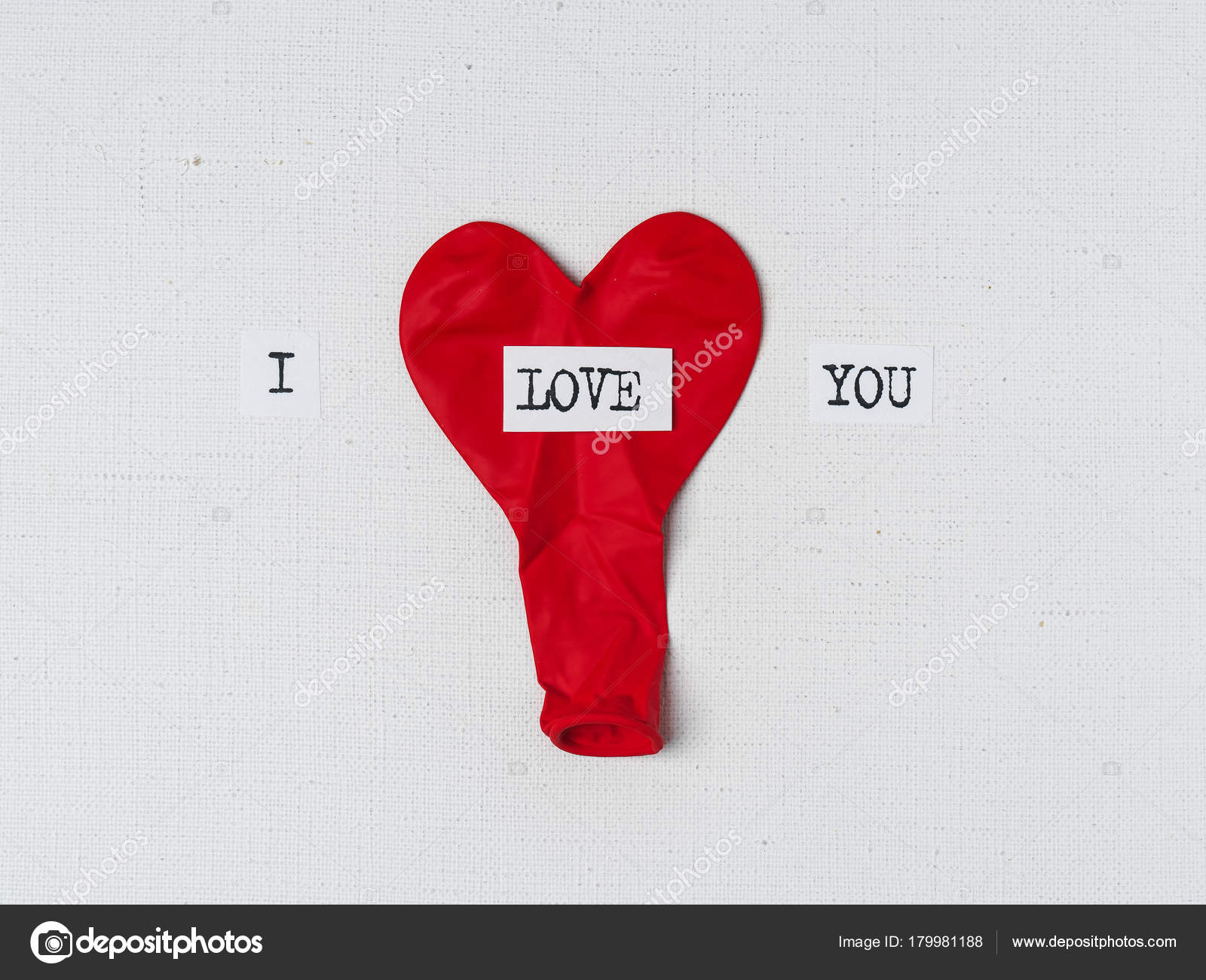 Deflated heart-shaped balloon Stock Photo by ©SVMelnikoff 179981188