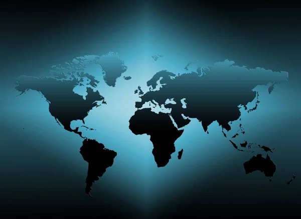 World map. Graph illustration. - Stock Image - Everypixel