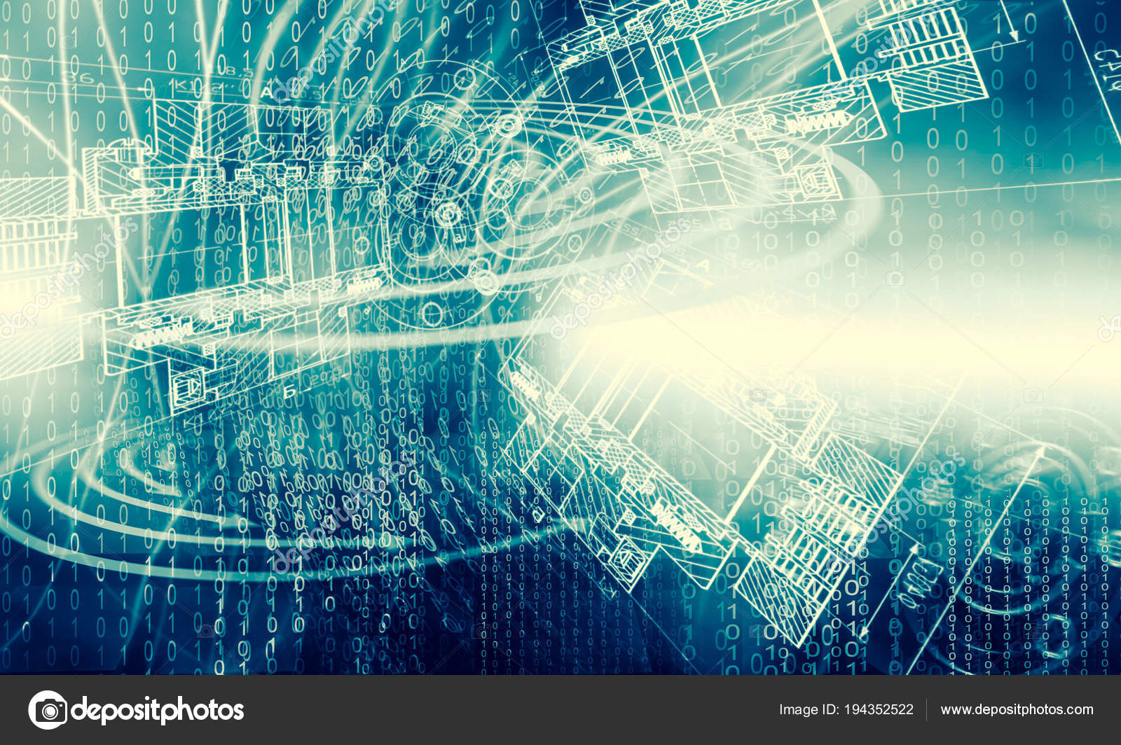 Technological background, Internet concept of global business. Internet ...