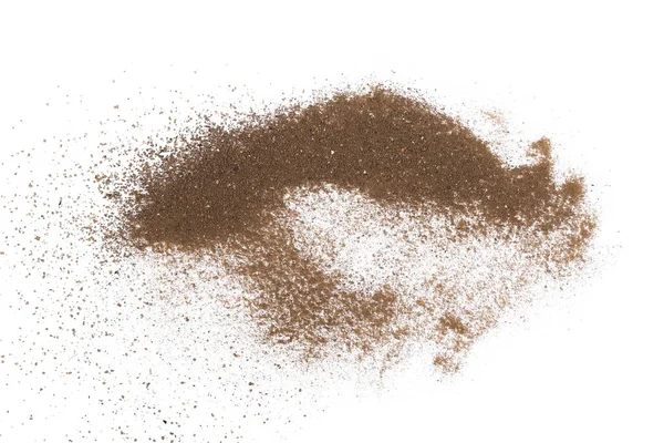 Pile of ground cinnamom powder on transparent background Stock Photos ...