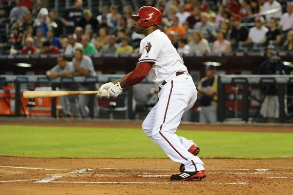Arizona Diamondback Justin Upton Bats in Spring Training – Stock ...