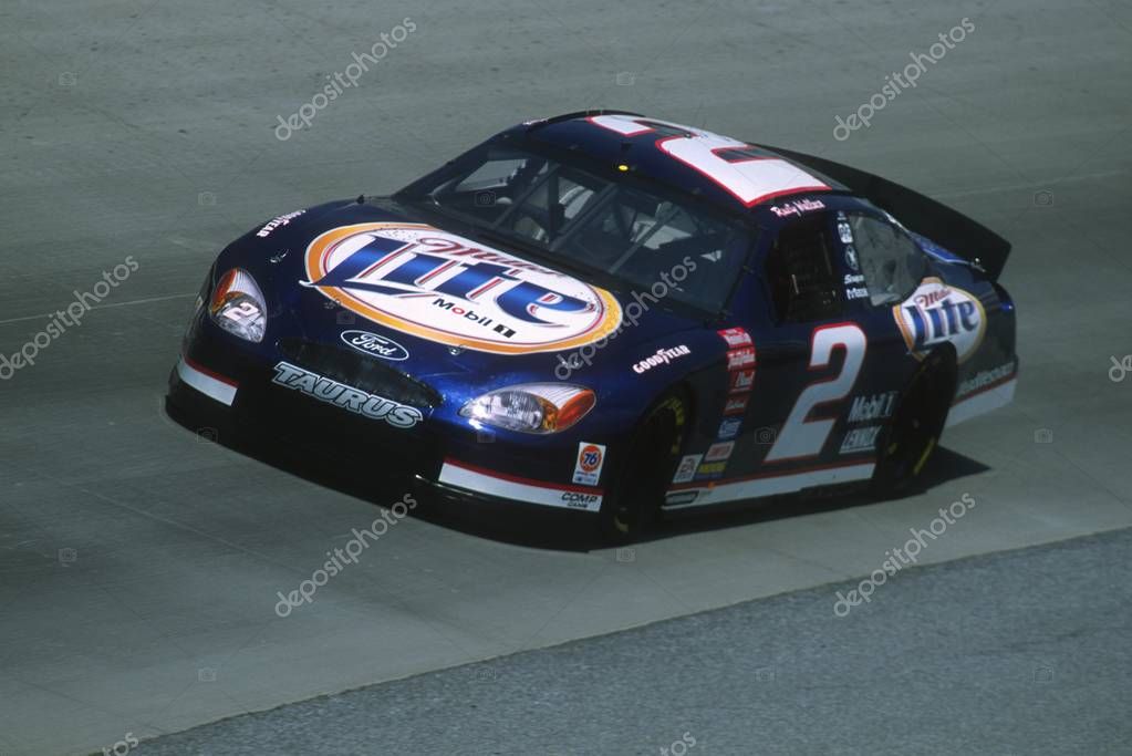 Rusty Wallace Nascar Piloto Coches Carreras — Foto editorial de stock ...