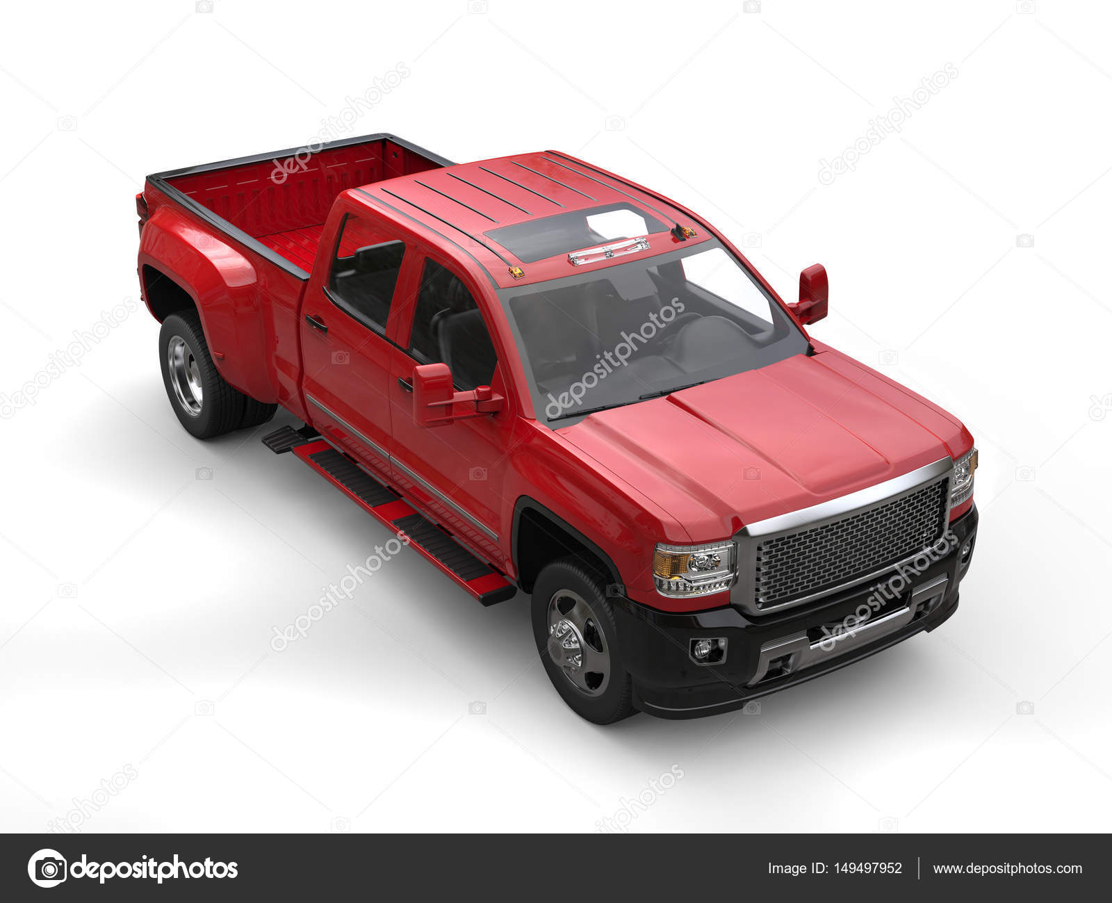 Pickup Truck Top View