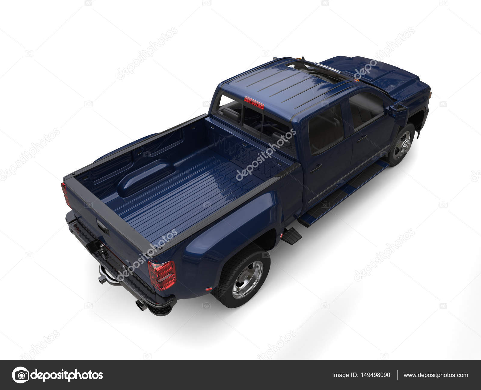Pickup Truck Top View