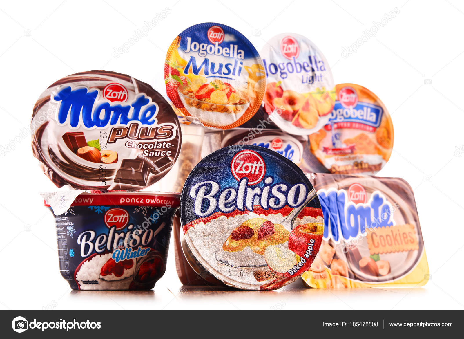 Assorted Zott products – Stock Editorial Photo © monticello #185478808