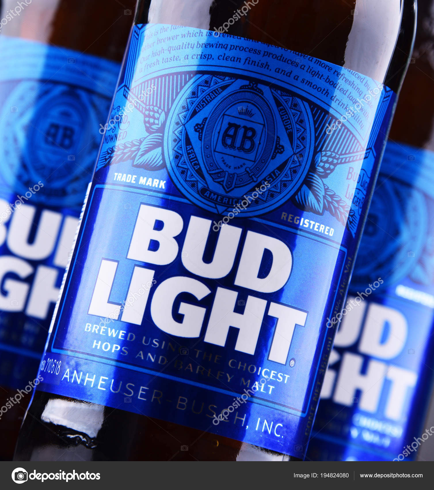 Cerveza Bud Light Botella De Aluminio | Shelly Lighting