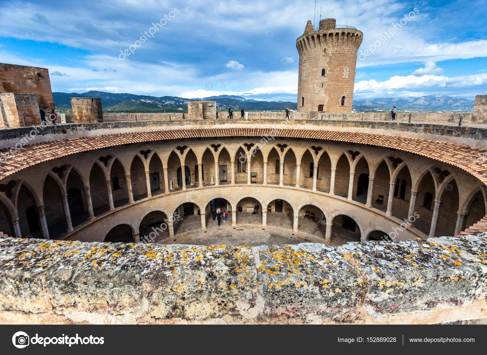 Bellver Castle, Palma de Mallorca — Stock Photo © viledevil #152889028