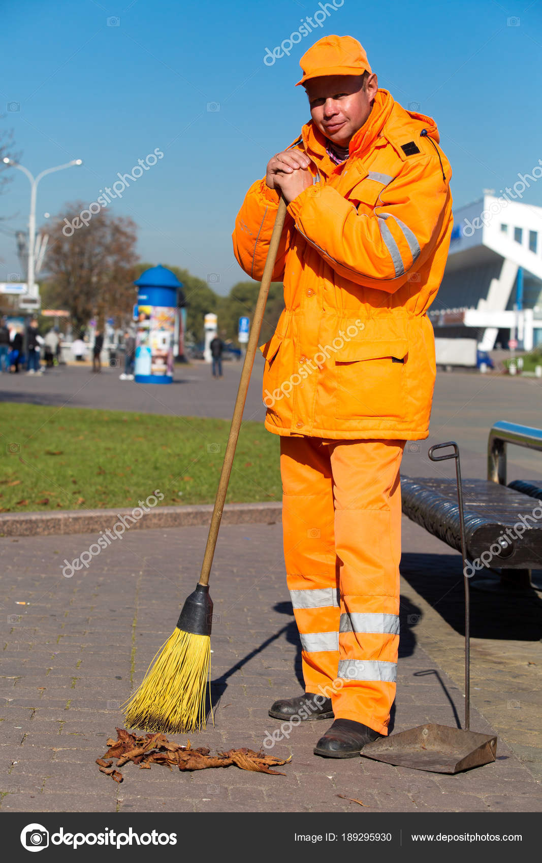 Street Sweeper Man