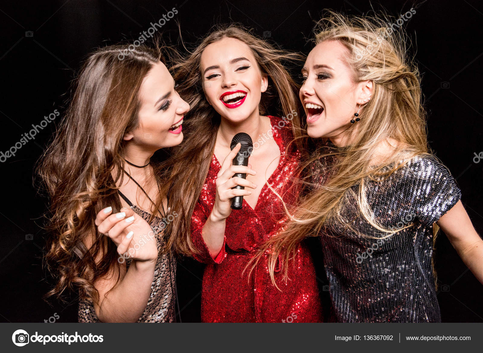 Three gorgeous women Stock Photo by ©DimaGavrish 136367092