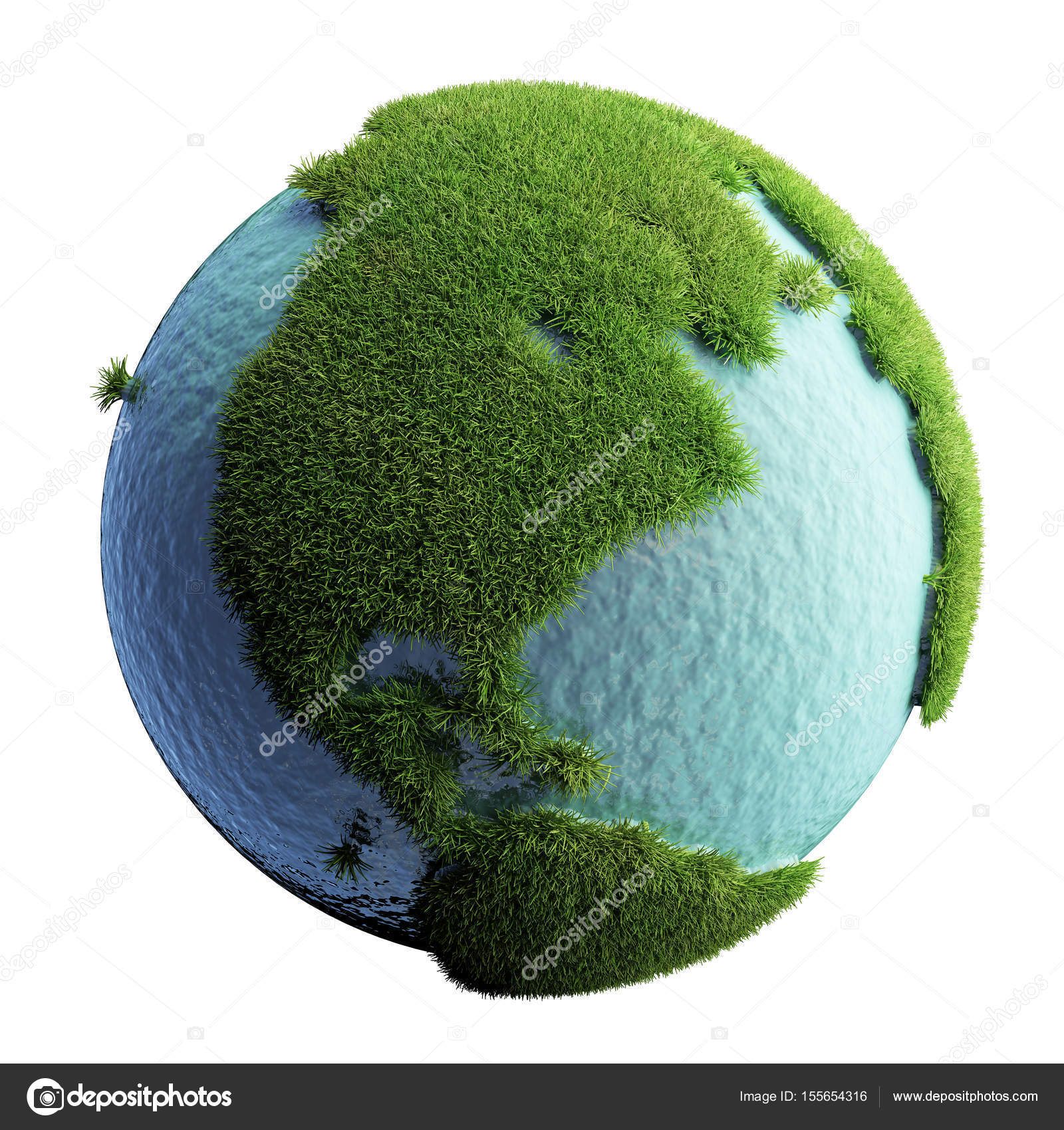 Planeta Verde Tierra: fotografía de stock © abcity3d@mail.ru #155654316 ...