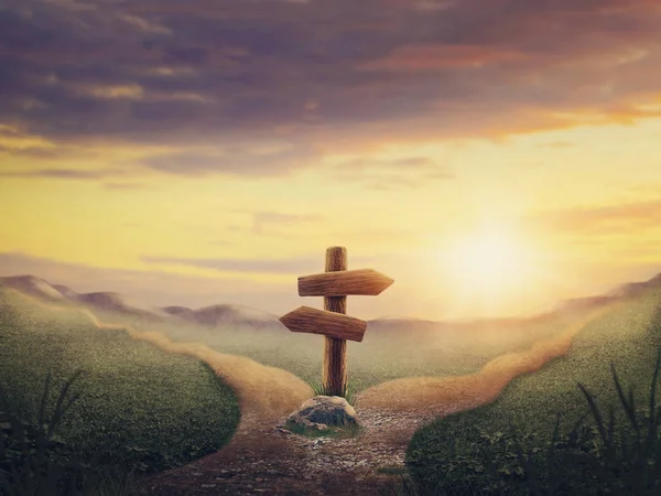 Split road Stock Photos, Royalty Free Split road Images | Depositphotos