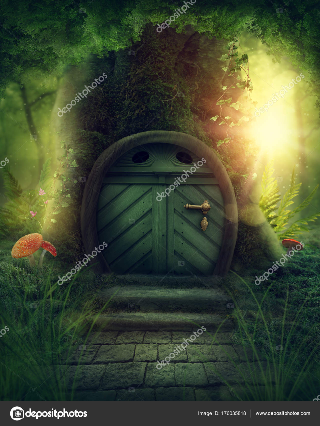 Big magic tree Stock Photo by ©Elena Schweitzer 176035818