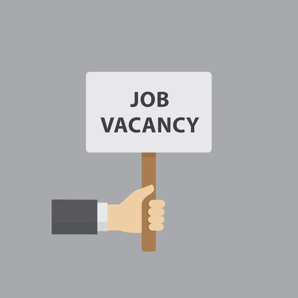 Job vacancy sign Vector Art Stock Images | Depositphotos