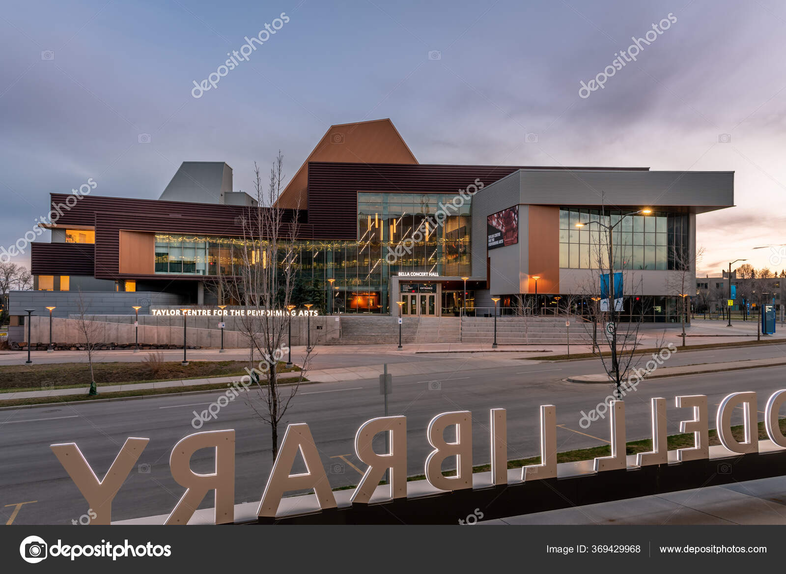 Taylor Centre Performing Arts Mount Royal University Campus Calgary ...