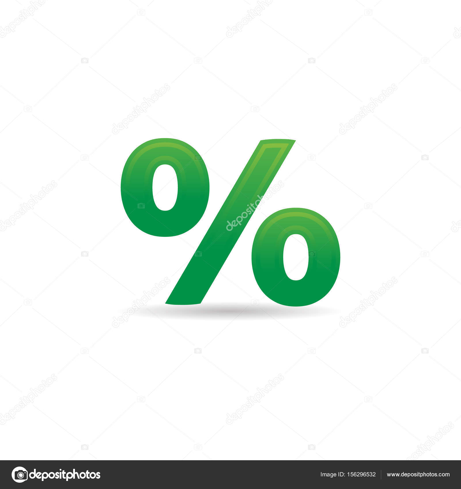 Percent symbol icon Stock Vector by ©puruan 156296532