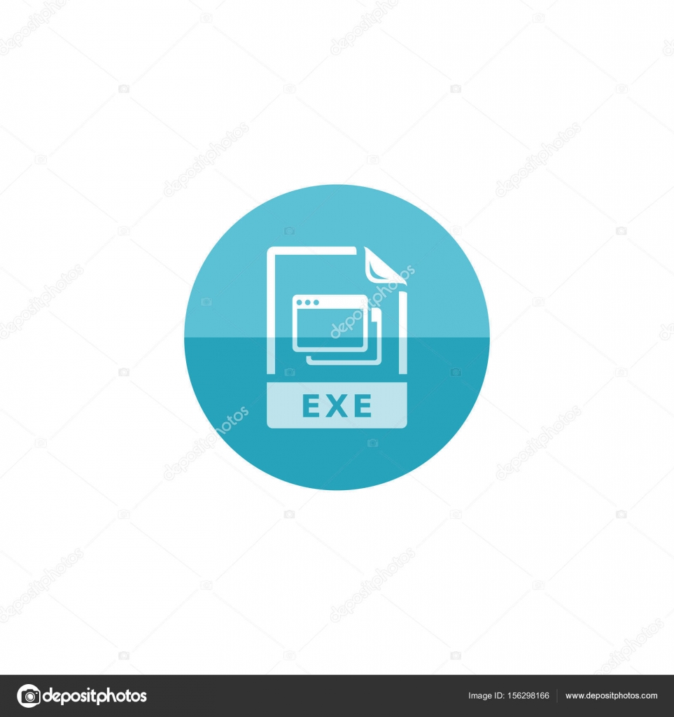 Executable File Format Icon Stock Vector Image By ©puruan 156298166