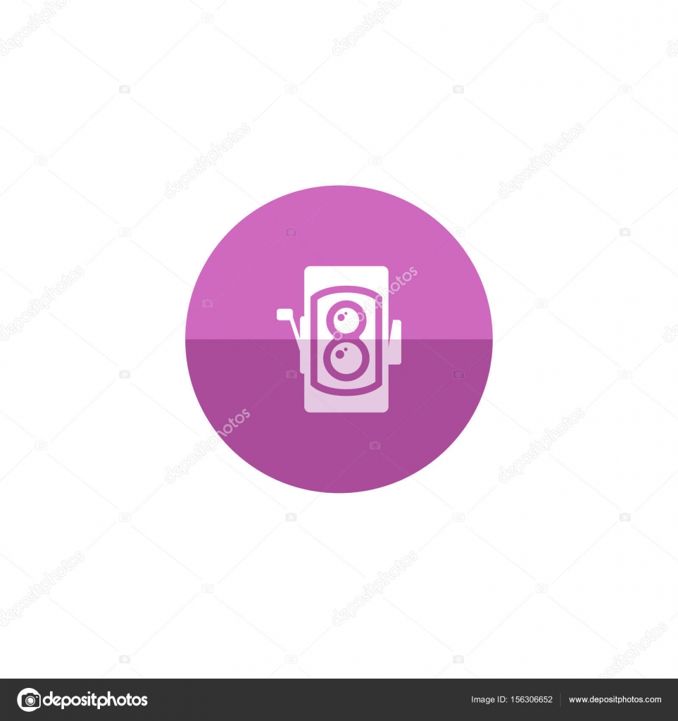 Twin lens reflex camera icon Stock Vector Image by ©puruan #156306652