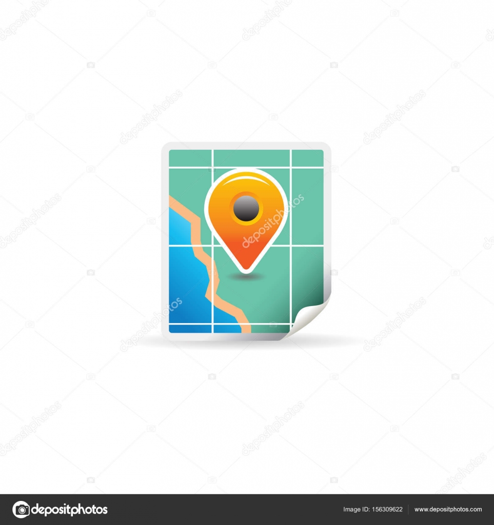 Road map icon Stock Vector by ©puruan 156309622