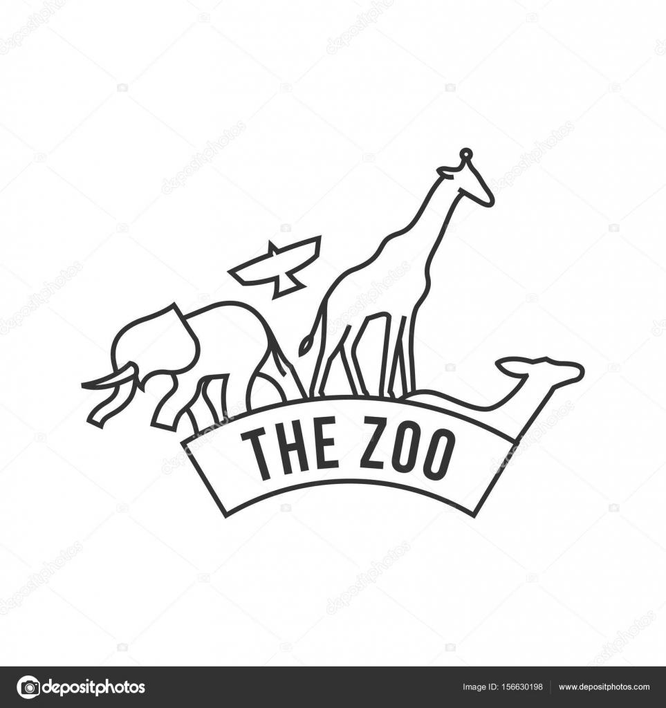 Outline icon - Zoo gate Stock Vector Image by ©puruan #156630198