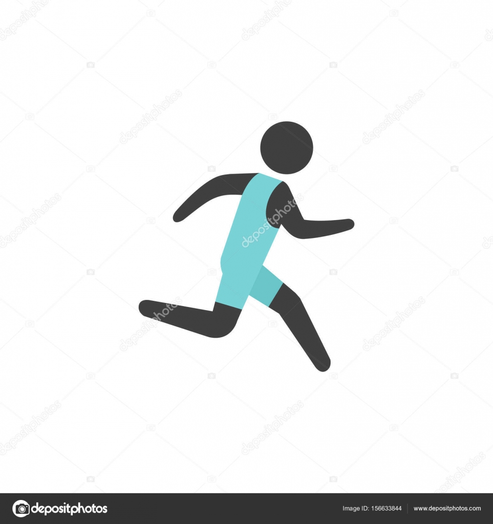 Running athlete icon Stock Vector Image by ©puruan #156633844