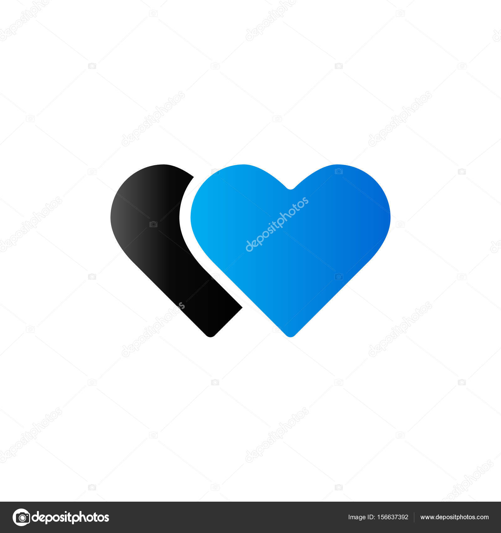 Duo Tone Icon - Love Couple Stock Vector Image by ©puruan #156637392