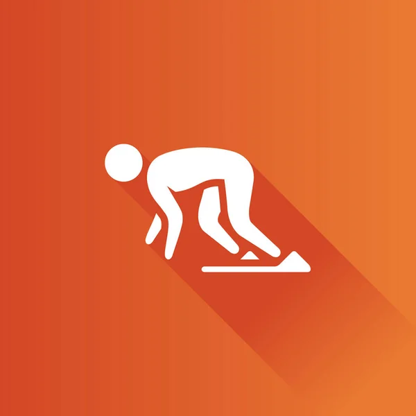 Starting runner icon Stock Vector by ©puruan 140254856