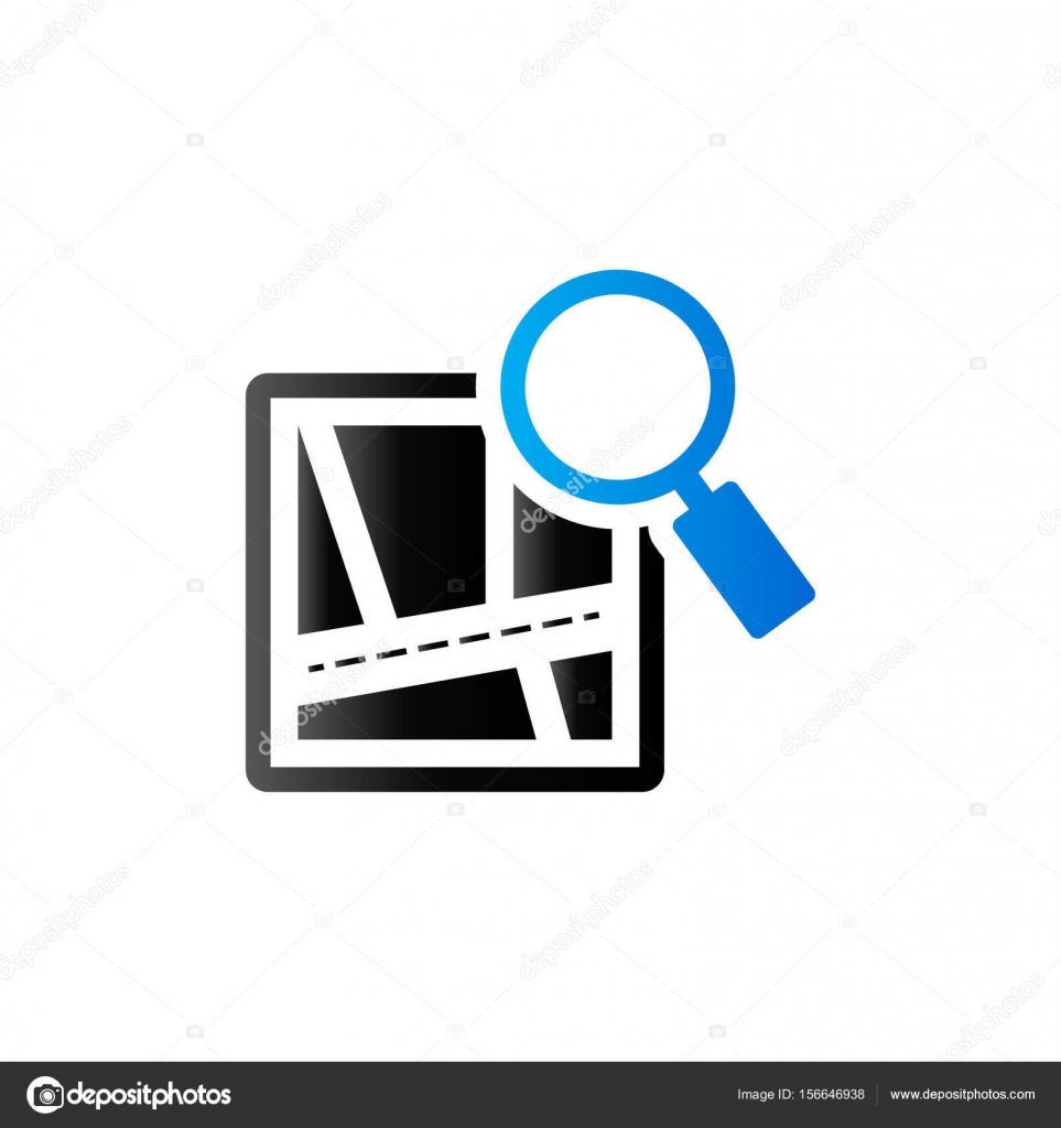 Road map icon Stock Vector by ©puruan 156646938