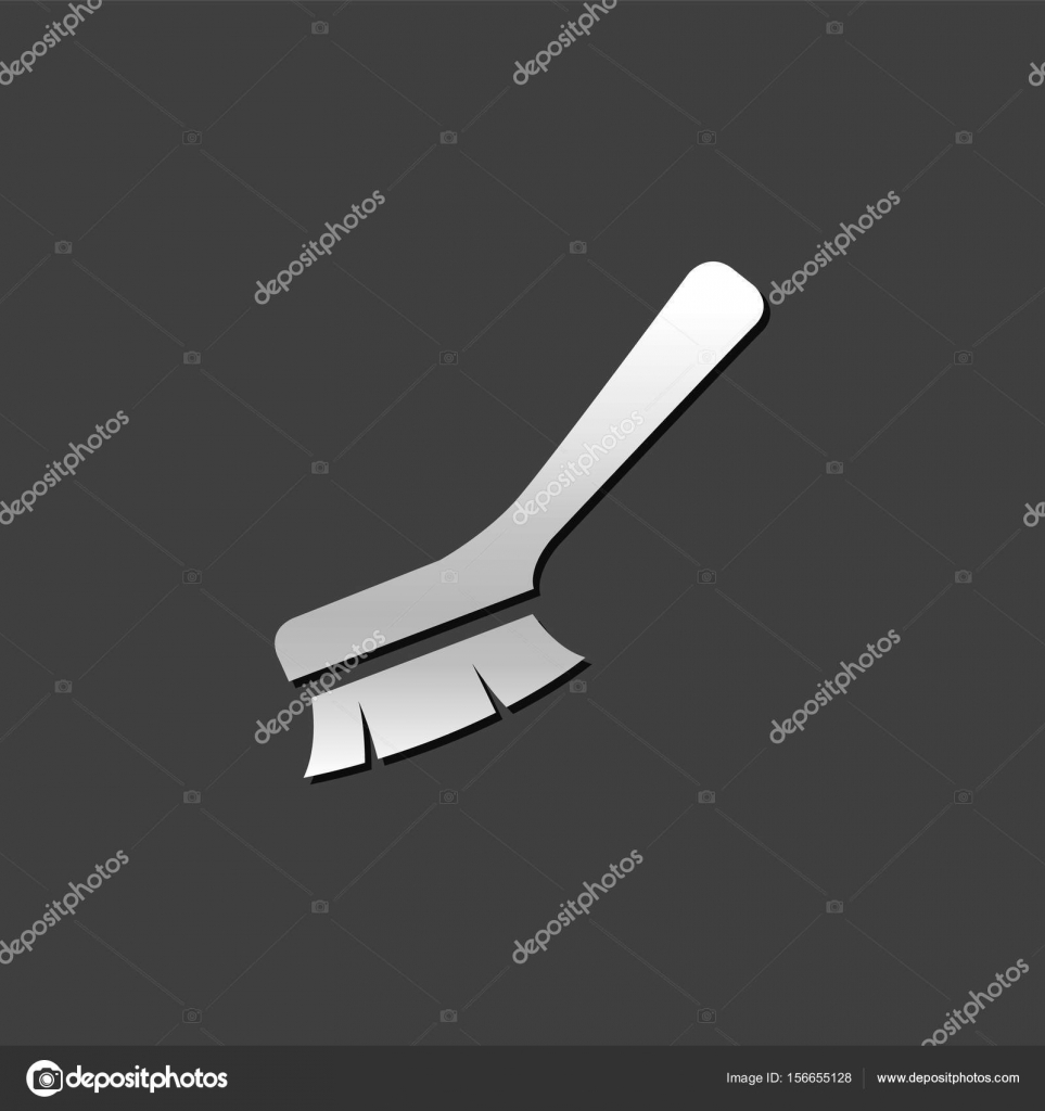 Metallic Icon - Brush Stock Vector Image by ©puruan #156655128