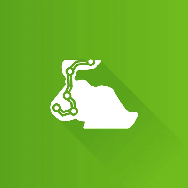 Rally route map icon Stock Vector Image by ©puruan #140256868