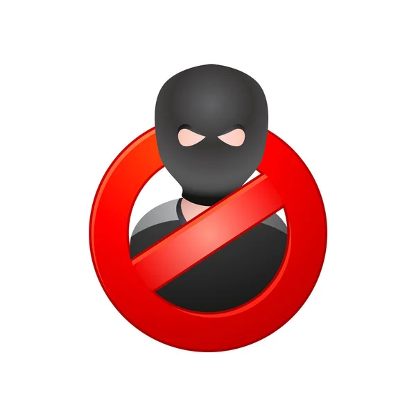 3d white no thief — Stock Photo © 3Dmask #24121721