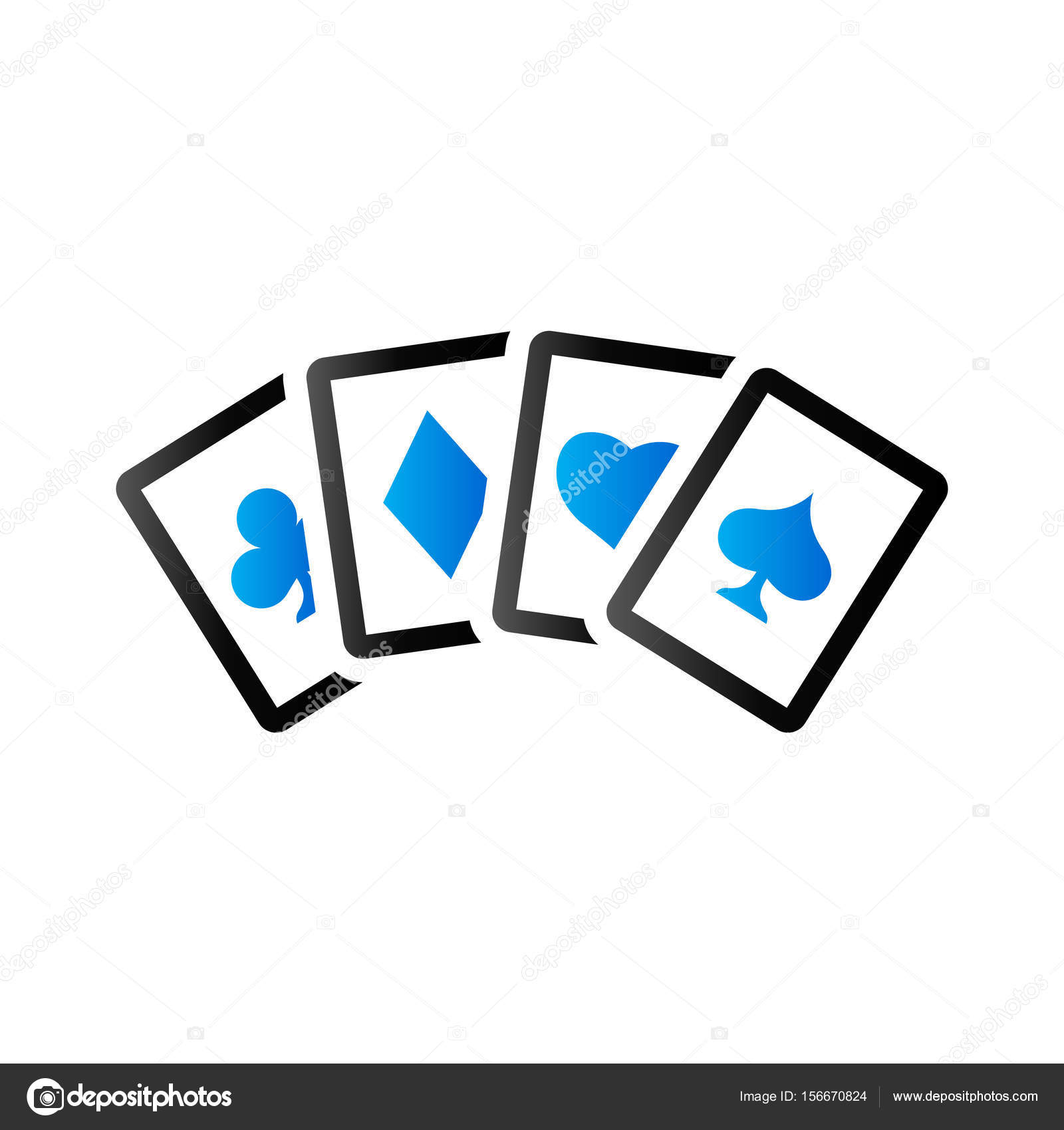 Playing cards icon Stock Vector by ©puruan 156670824