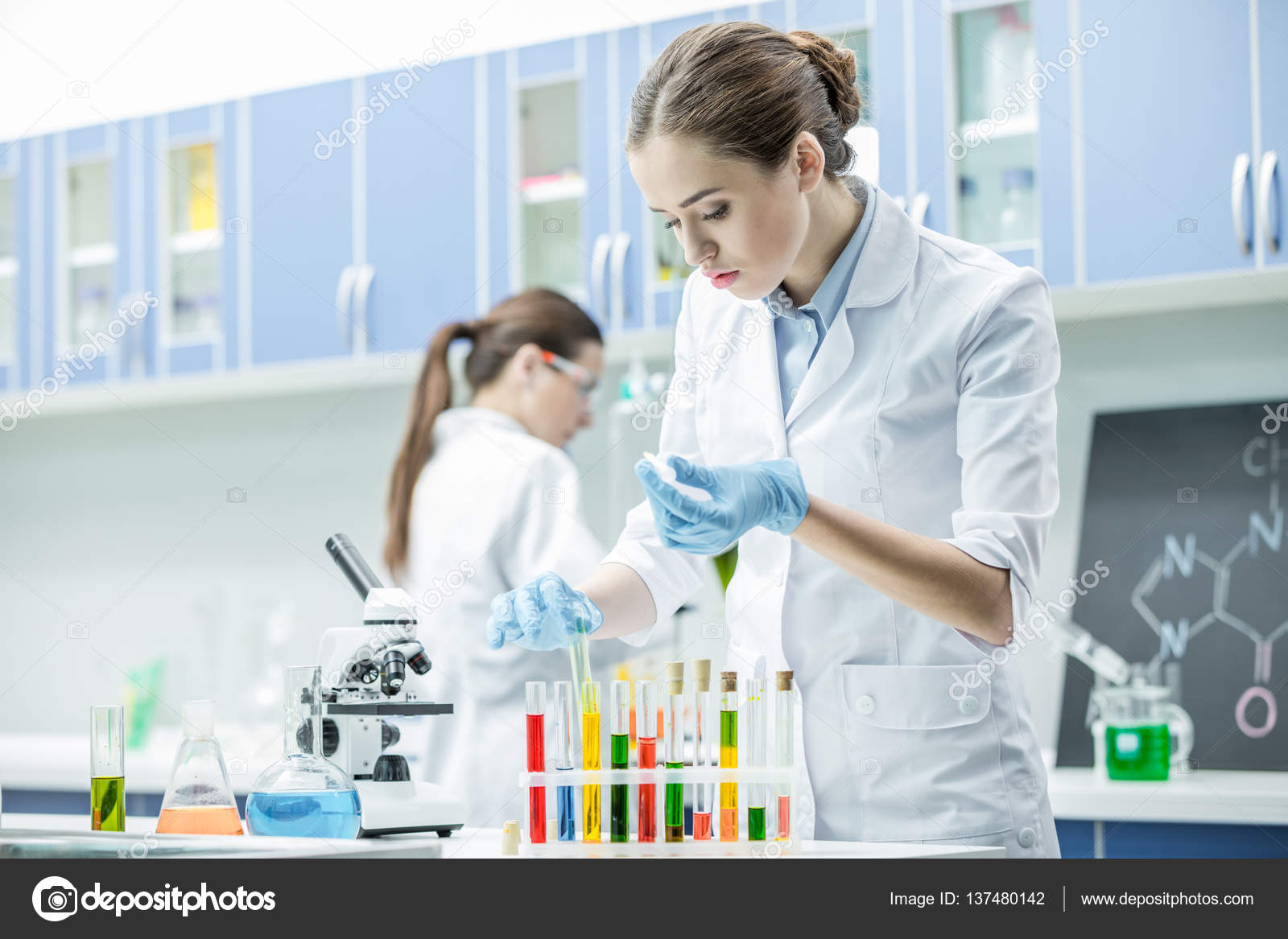 Female scientists in lab ⬇ Stock Photo, Image by © AndreyBezuglov ... Female scientists in lab ⬇ Stock Photo, Image by © AndreyBezuglov ...