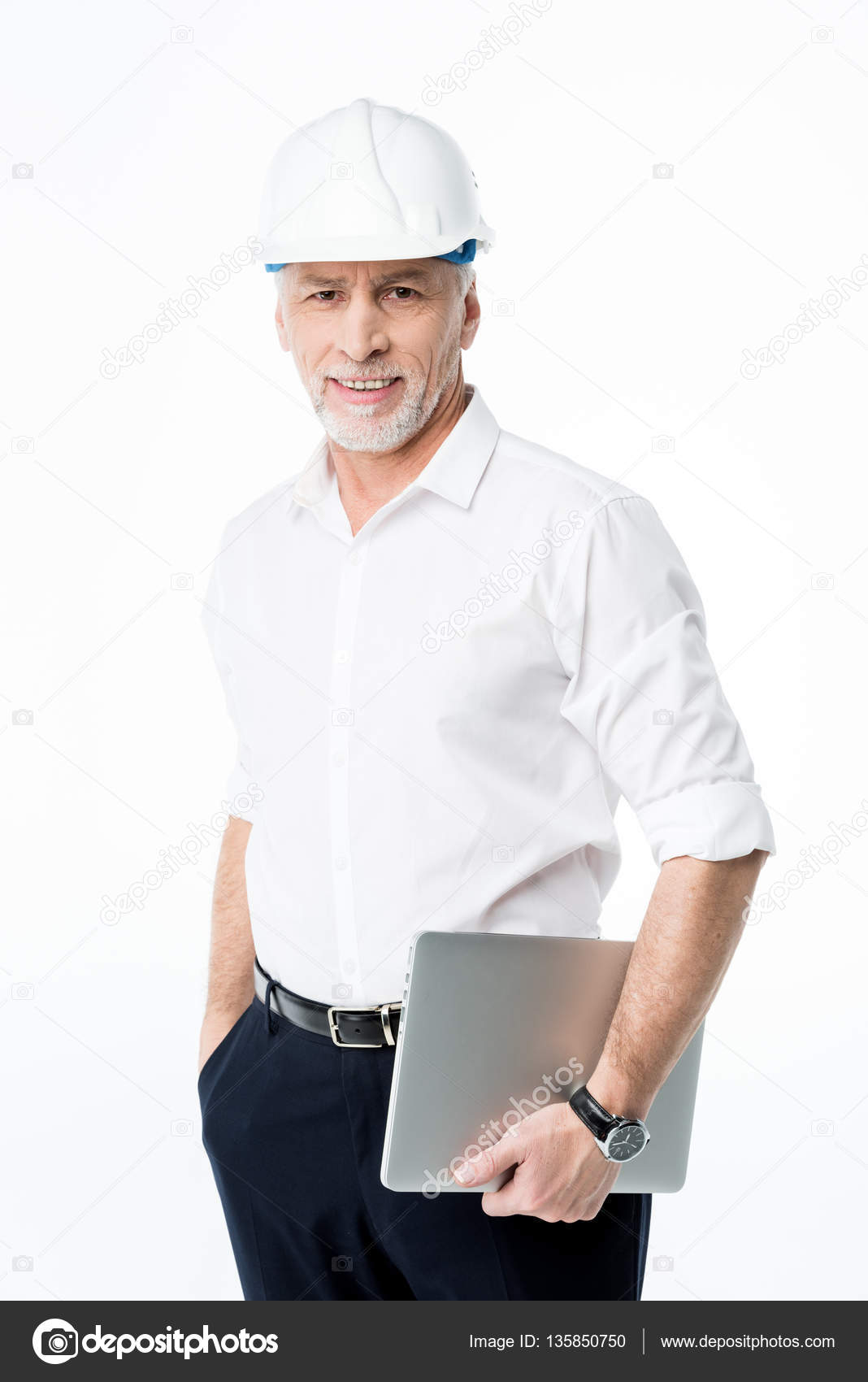 Mature male architect — Stock Photo © IgorTishenko #135850750 Mature male architect — Stock Photo © IgorTishenko #135850750