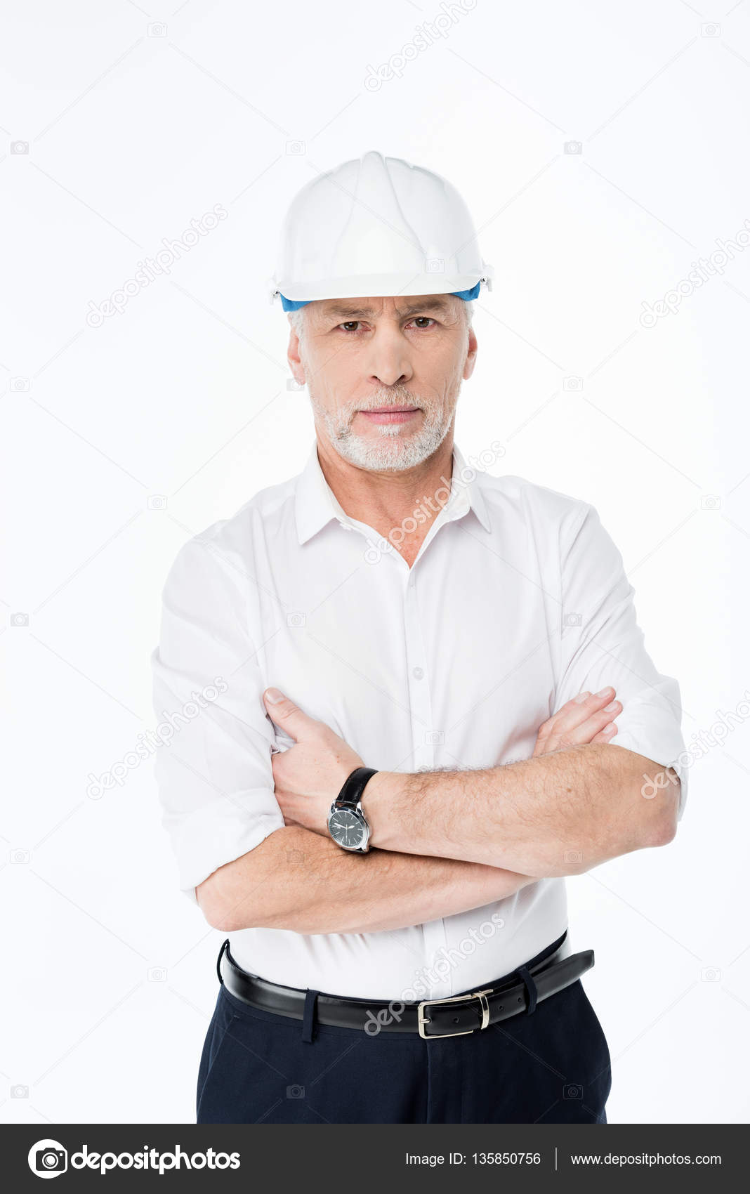 Mature male architect — Stock Photo © IgorTishenko #135850756 Mature male architect — Stock Photo © IgorTishenko #135850756