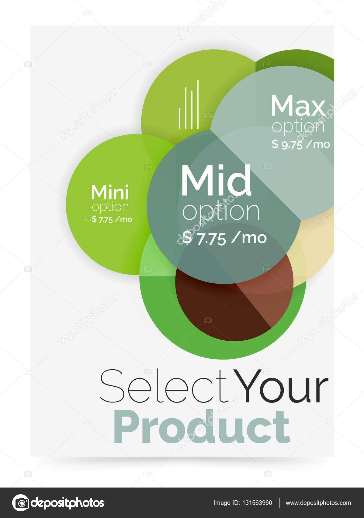 Option select infographic banner Stock Vector by ©akomov 131563960