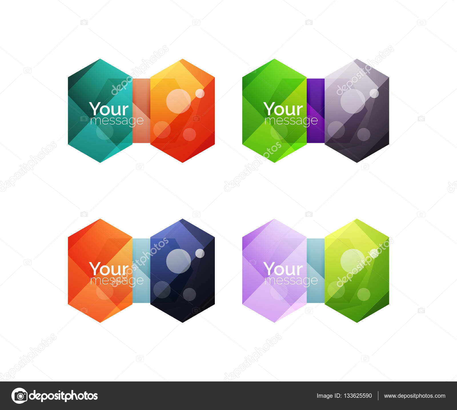 Vector shiny blank web option boxes Stock Vector by ©akomov 133625590