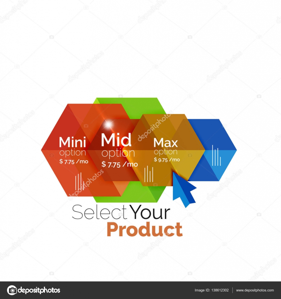 Option select template Stock Vector by ©akomov 138612302