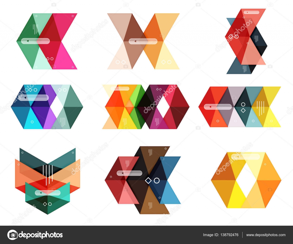 Vector blank infographic arrow templates Stock Vector by ©akomov 138792476