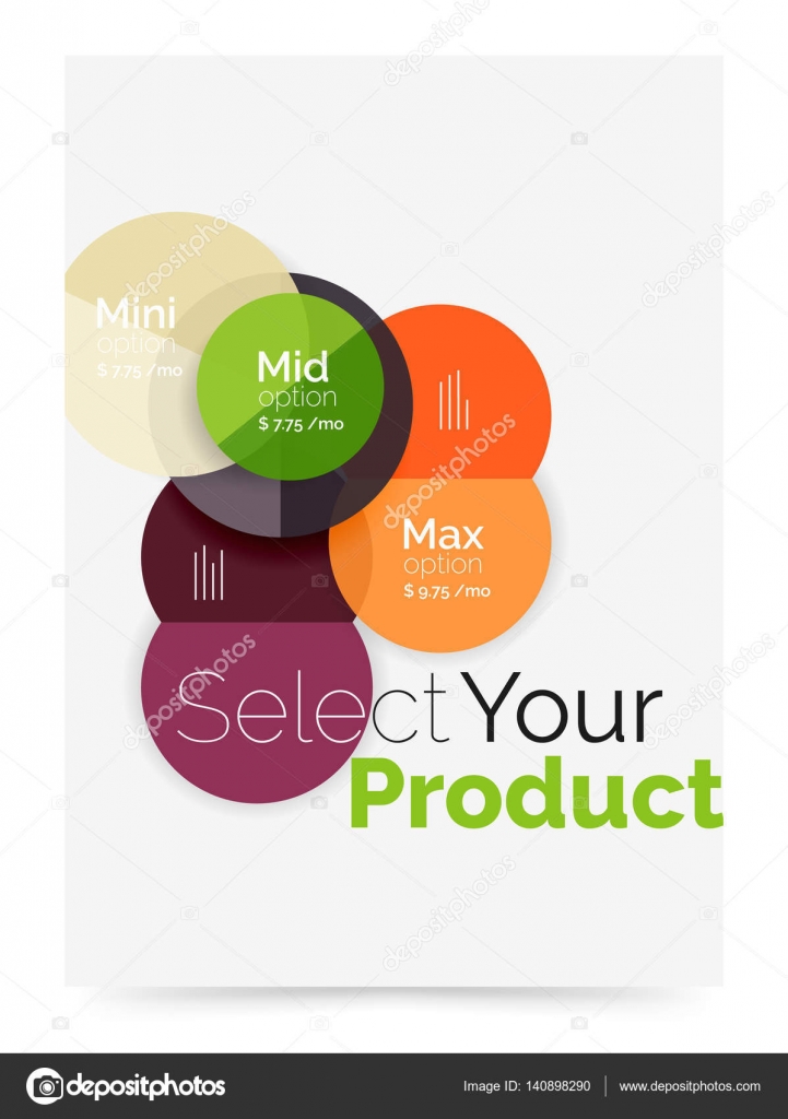 Option select infographic banner Stock Vector Image by ©akomov #140898290