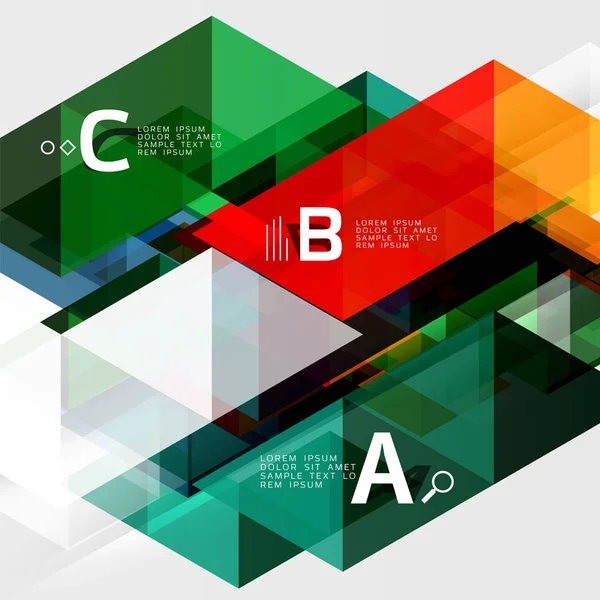 Transparent overlapping triangles - Stock Image - Everypixel