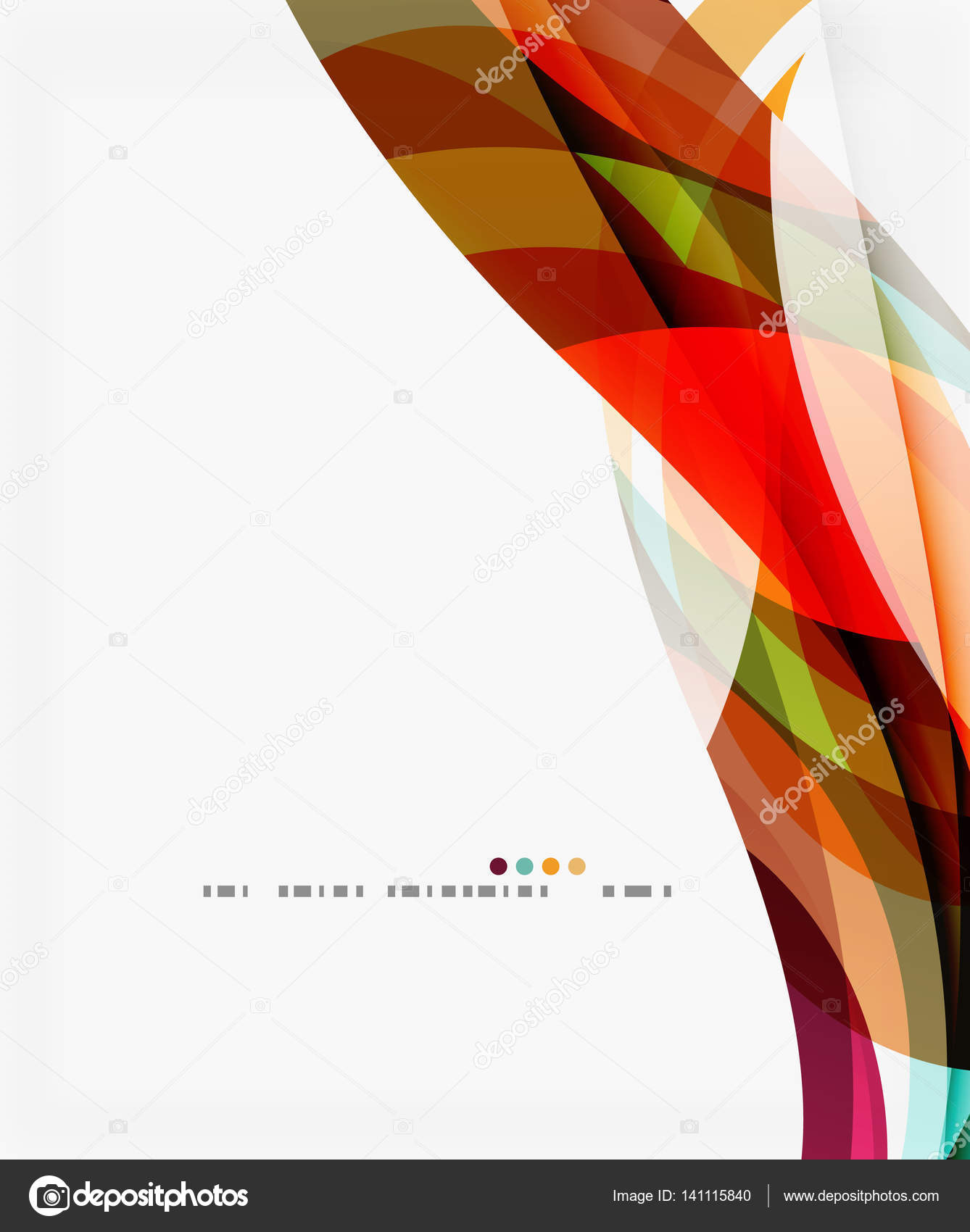 Colorful geometric wave abstract background Stock Vector by ©akomov ... Colorful geometric wave abstract background Stock Vector by ©akomov ...